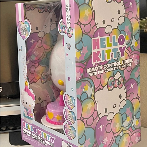Hello Kitty | Other | Hello Kitty Remote Control Figure With Pop Confetti Function | Poshmark